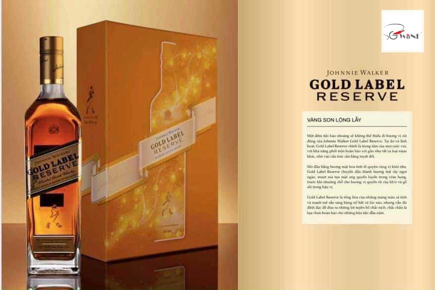 Rượu JW Gold Label Reserve - Chuyên cung cấp rượu whisky JW
